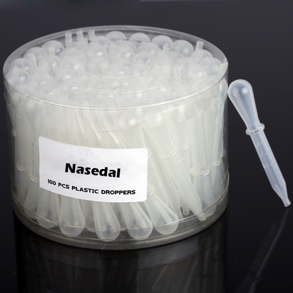 Nasedal 100PCS Airbrush Disposable droppers Plastic Pipette Eye ...