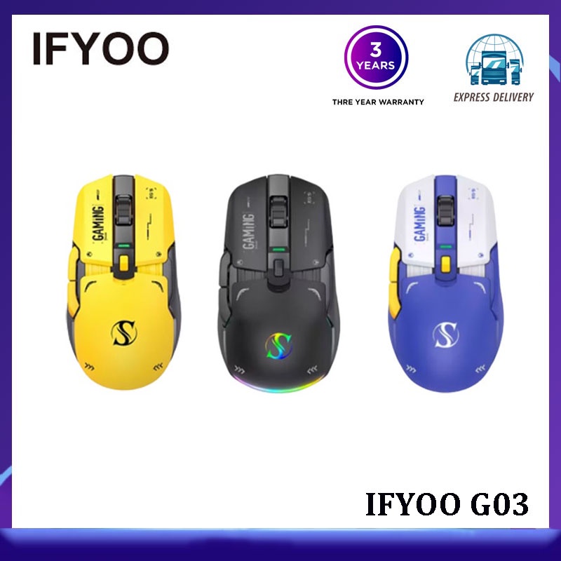 IFYOO G03 Wireless dual mode 2.4G wired lightweight esports game mouse ...