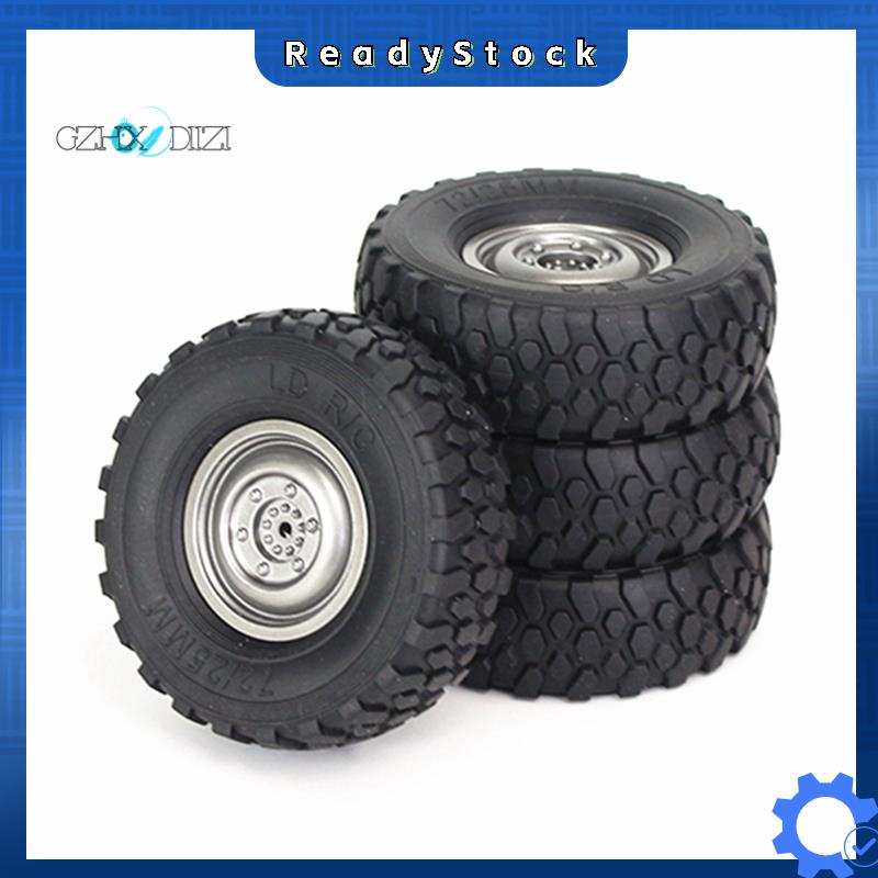 【Gzhxdiizi】4Pcs 72mm Soft Tire Wheel Ultra Soft Tires for MN D90 MN98 ...