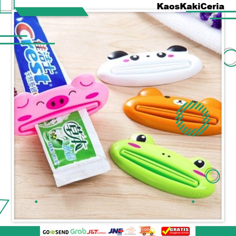 Toothpaste Clamp Cute Character Toothpaste DISPENSER Toothpaste ...