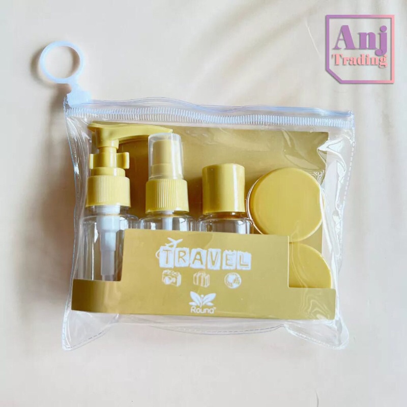 SC Travel kit lotties proof toiletry containers set | Shopee Philippines