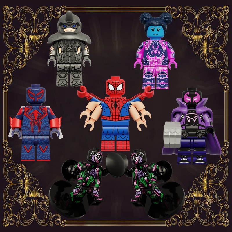 Spider-Byte Rhino Prowler Marvel Birthday Gift Education Toys For ...