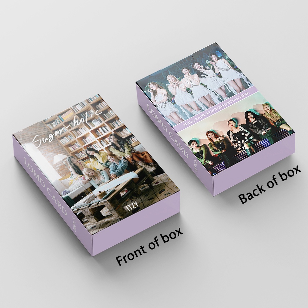 55pcs ITZY Lomo Cards Album Sugar-holic Blah Blah Blah FANCLUB MIDZY Photocards 3RD GENERATION ...