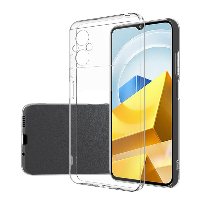 EllaStuff COD Available Xiaomi Case poco M5 Softcase CLEAR HD Casing ...