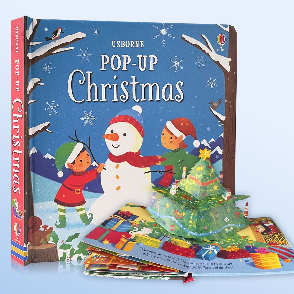 Usborne Pop up Christmas 3D Flap Picture Book English Educational ...