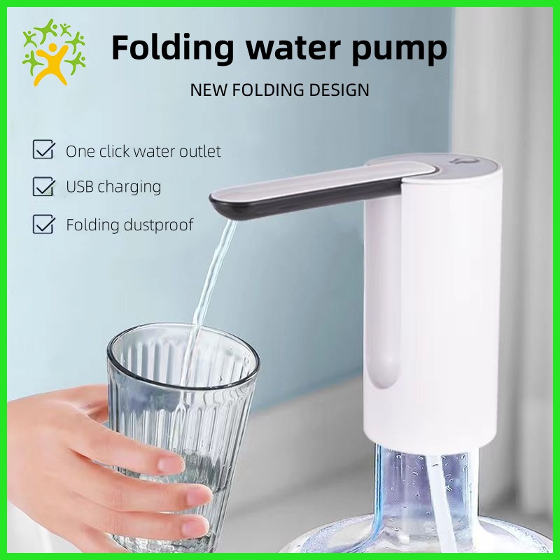Foldable automatic water dispenser pump USB rechargeable electric pump ...