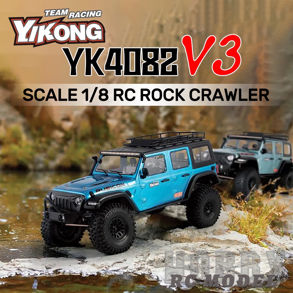 NEW YIKONG YK4082 V3 1/8 RC Simulated Electric Remote Control Model Car ...