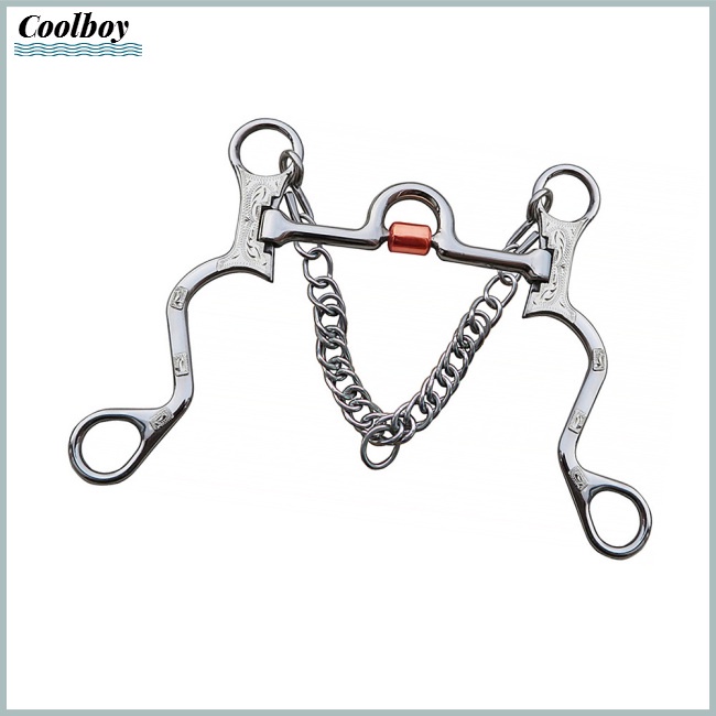 CB All Around Curb Bit Stainless Steel Snaffle Bits For Horses Training ...