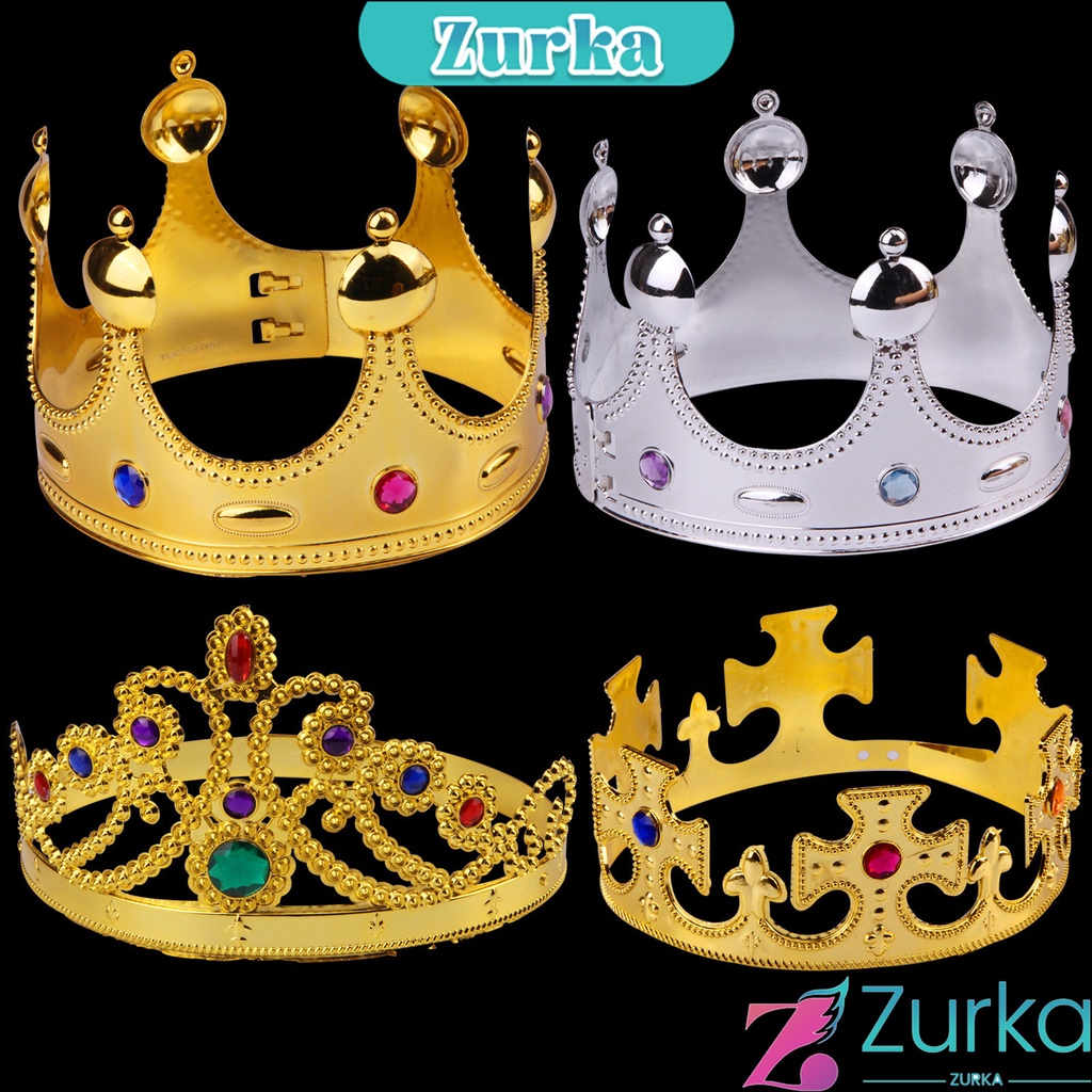 Zurka Crown Princess Crown King Crown Prince Emperor Headdress Party ...