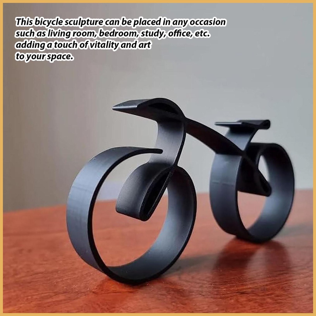 Minimalistic Bicycle Sculpture Wireframe Style Bicycle Decor Acrylic ...