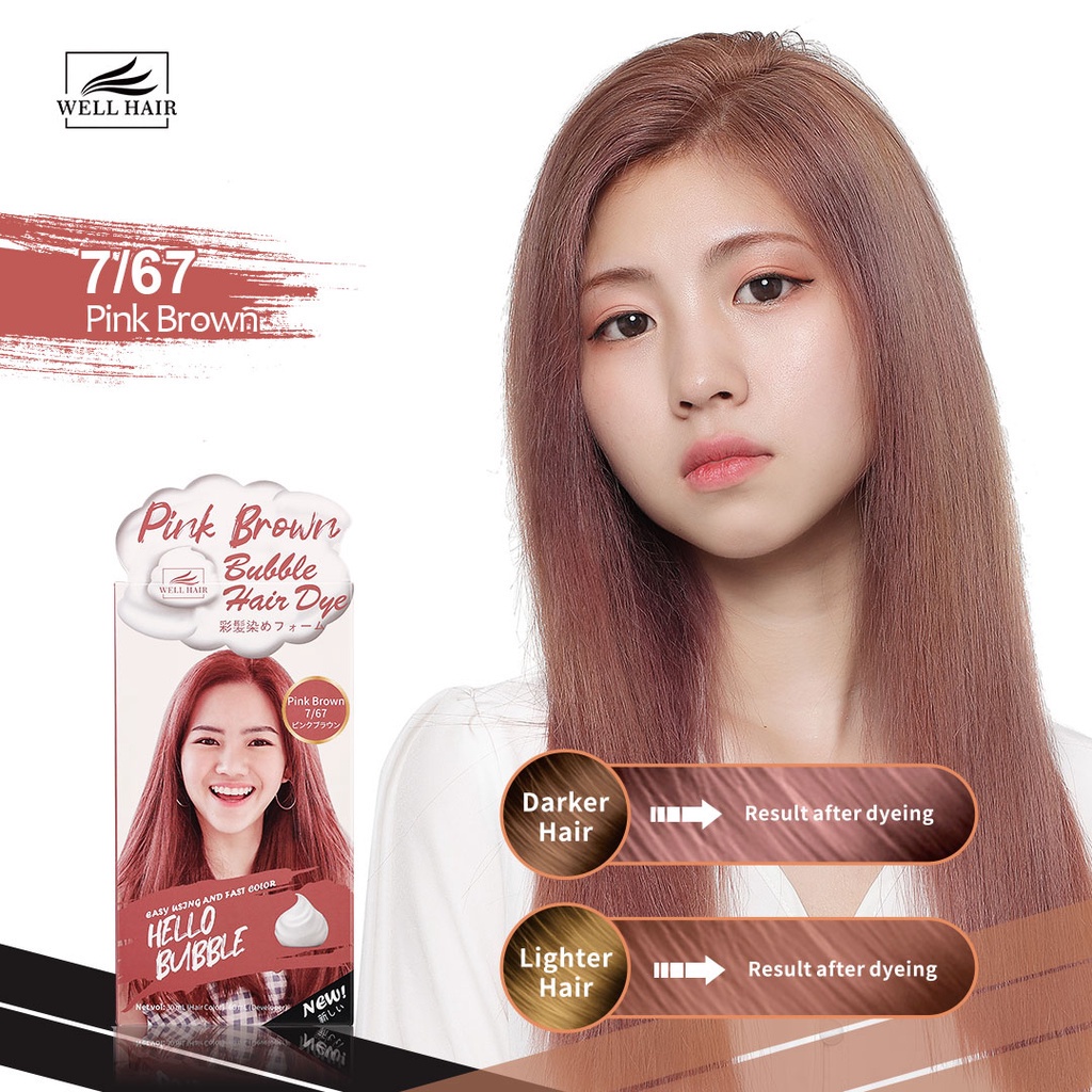 Bubble dyeing 2-in-1 Coloring and Protection Hair Color, Hair Beauty ...