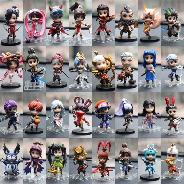 Li Bai Zhuge Liang Zhao Yun Son Goku Han Xin Daji Luban King Figure ...