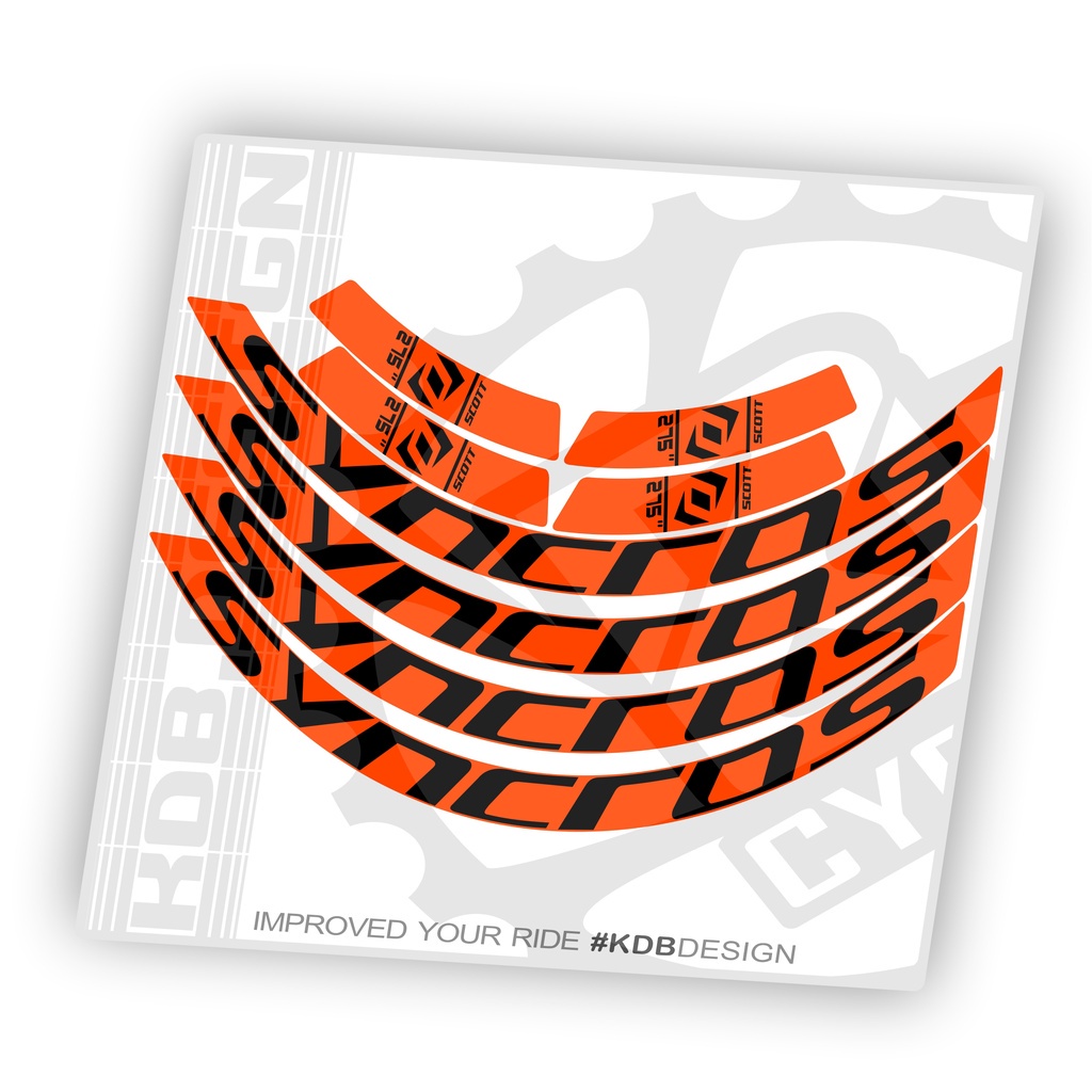 Decal Rims SYNCROS SILVERTON SL Klaten Decal Bike Rims Bicycle Sticker ...
