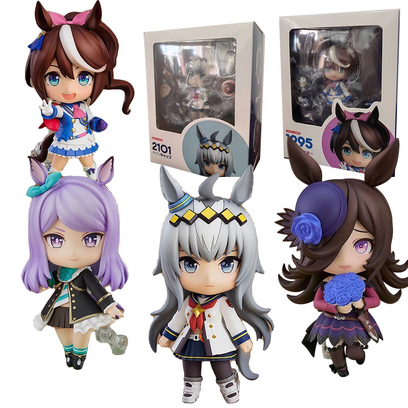 Nendoroid Uma Musume: Pretty Derby Tokai Teio Oguri Cap Rice Shower ...
