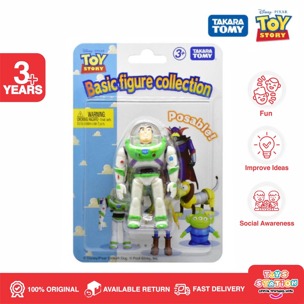 Toy Story Buzz Lightyear Basic Figure Collection - Toyzstatioon ...