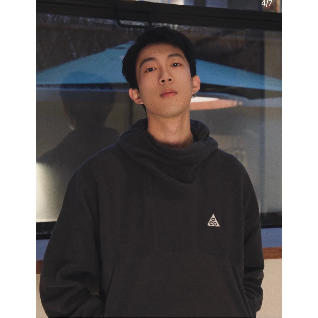 ACG "Wolf Tree "classic triangle embroidery Logo design hoodie polar ...