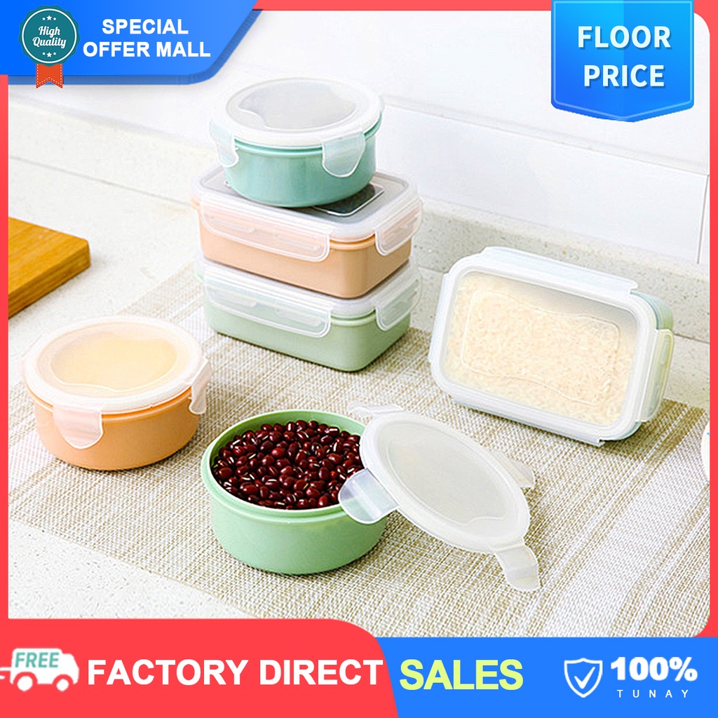 【Japanese Style】Mini Food Storage Boxes Refrigerator Fresh-keeping ...