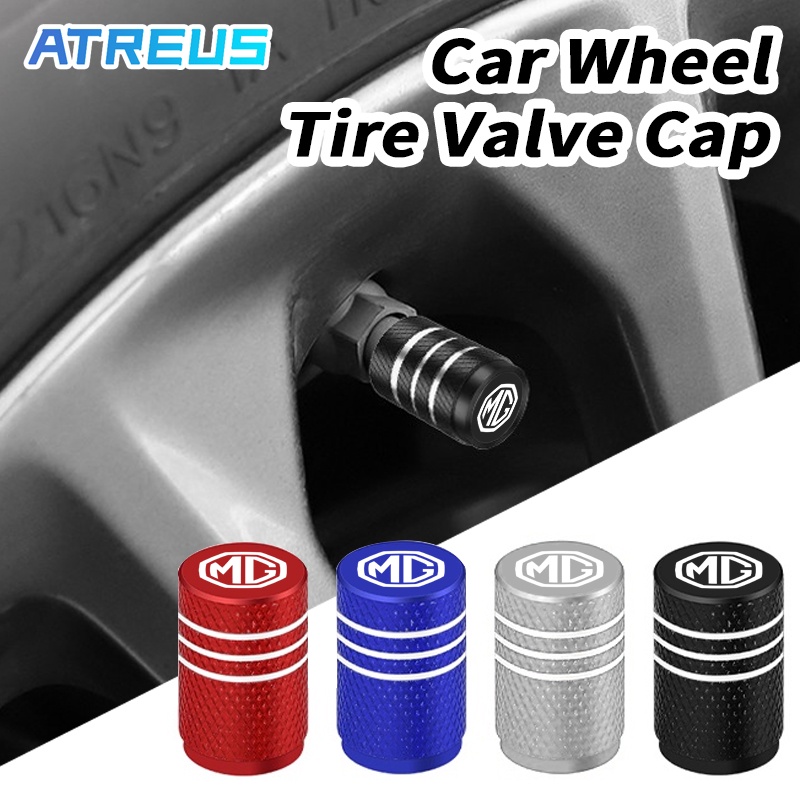 4Pcs MG Car Tire Valve Caps Car Wheel Tire Valves Tyre Stem Air Caps ...