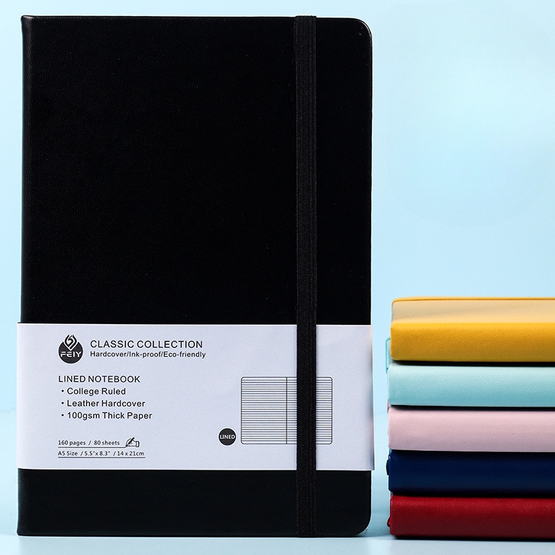 A5 Horizontal Line Notebook Strap Notebook Student Exercise Book ...