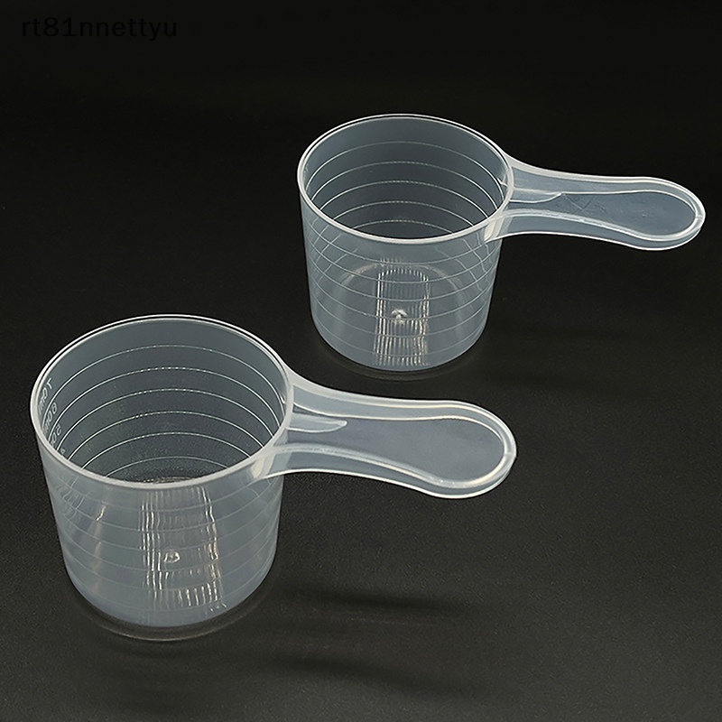 nnet 5PCS 70ML Plastic Measuring Cup With Scale Transparent Mixing Cup ...