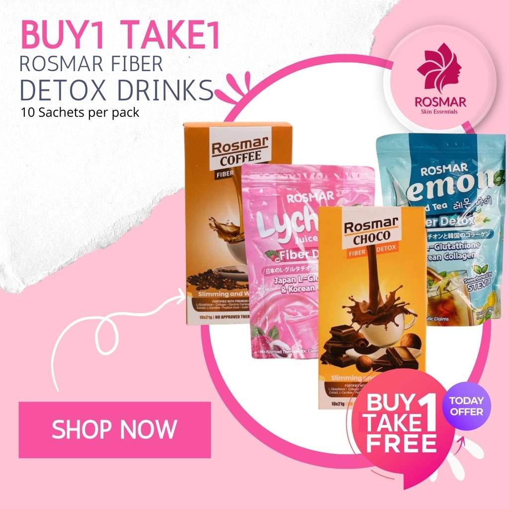 ROSMAR B1T1 | BUY 1 TAKE 1 Rosmar Drinks | Detox and Milky Melon B1T1 ...