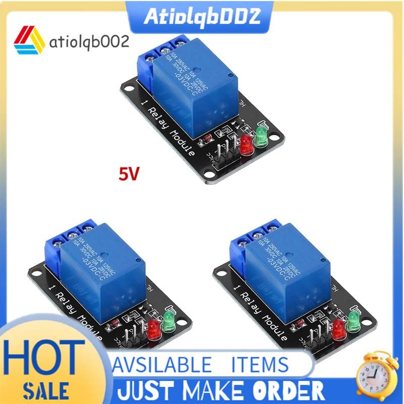 1-Way Relay Driver Module with LED Indicator Microcontroller Compatible ...