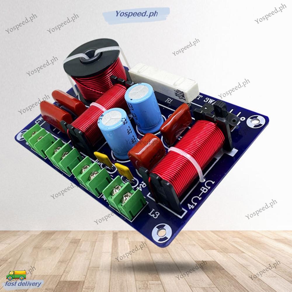 250W Speaker Crossover 3 Ways Treble Medium Bass Filter Frequency Divider | Shopee Philippines