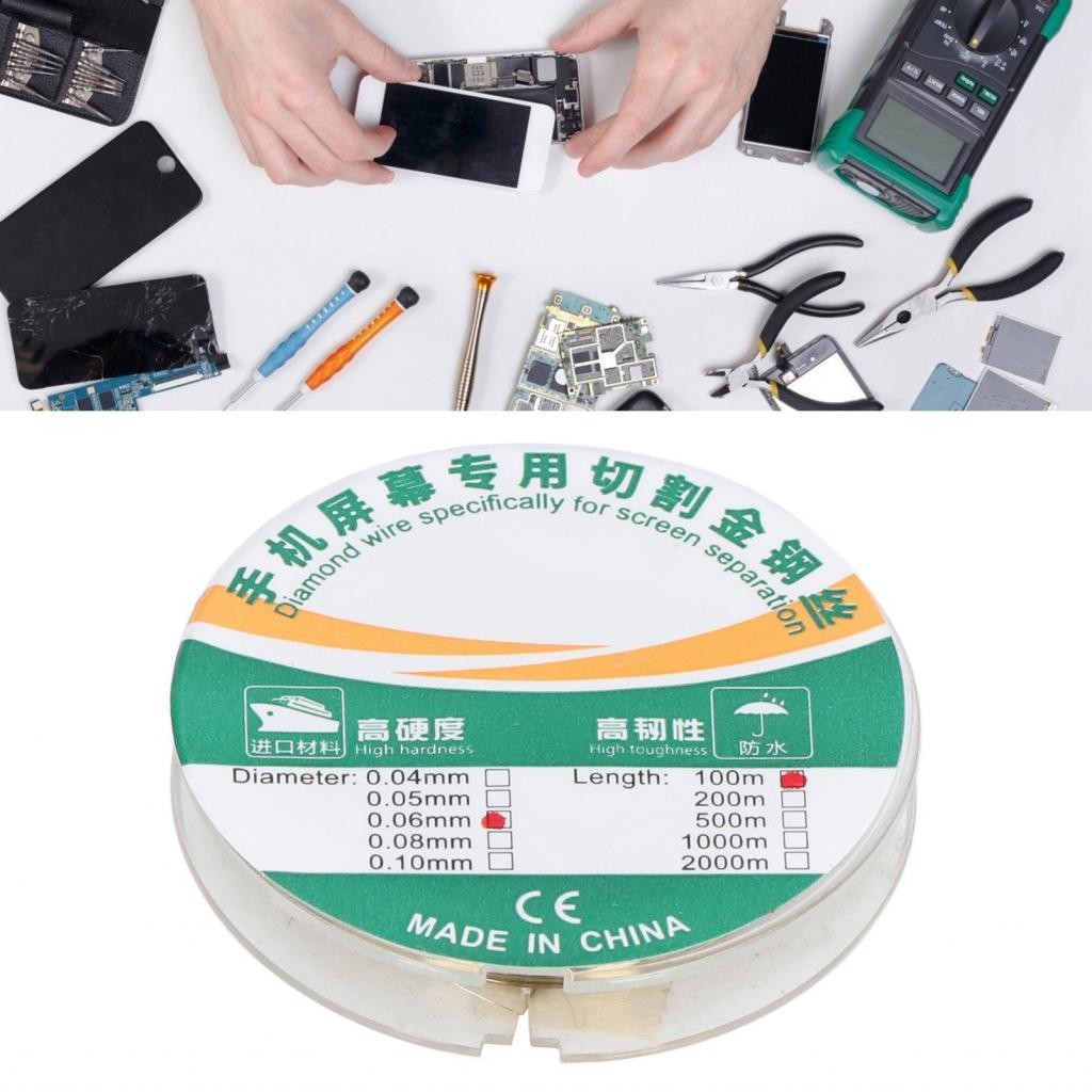 Skejnojj Cutting Wire Molybdenum 100m/328.1ft Screen Separator ...