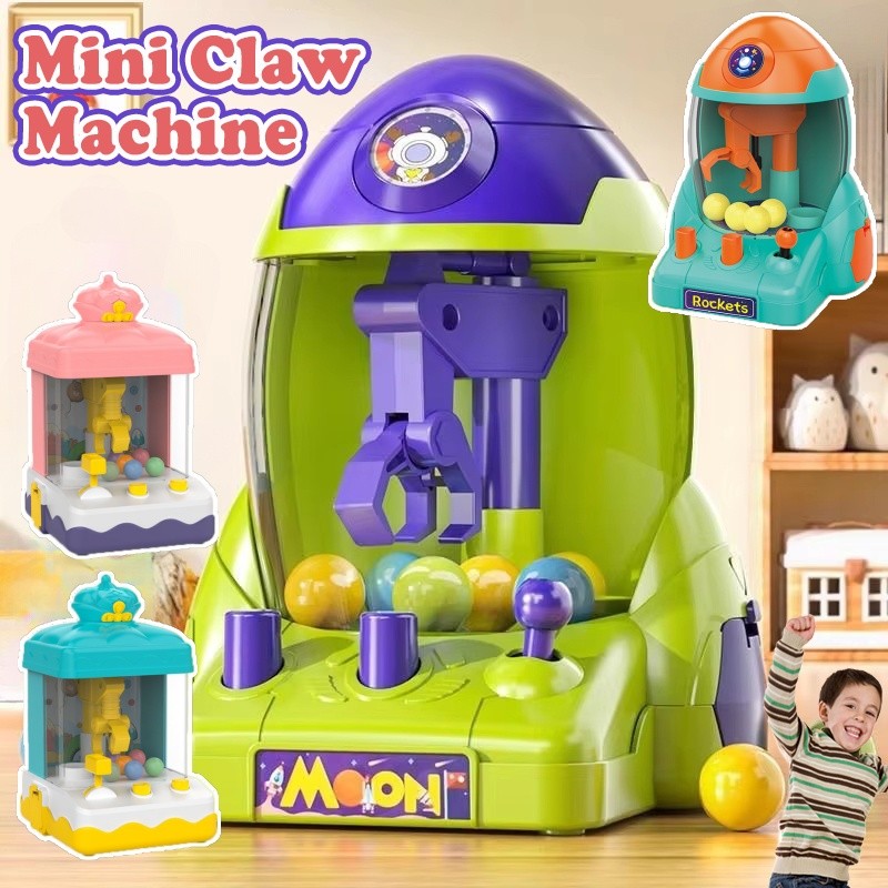 Mini Claw Machine Finger Game Balls Catcher Handheld Table Game Toys ...