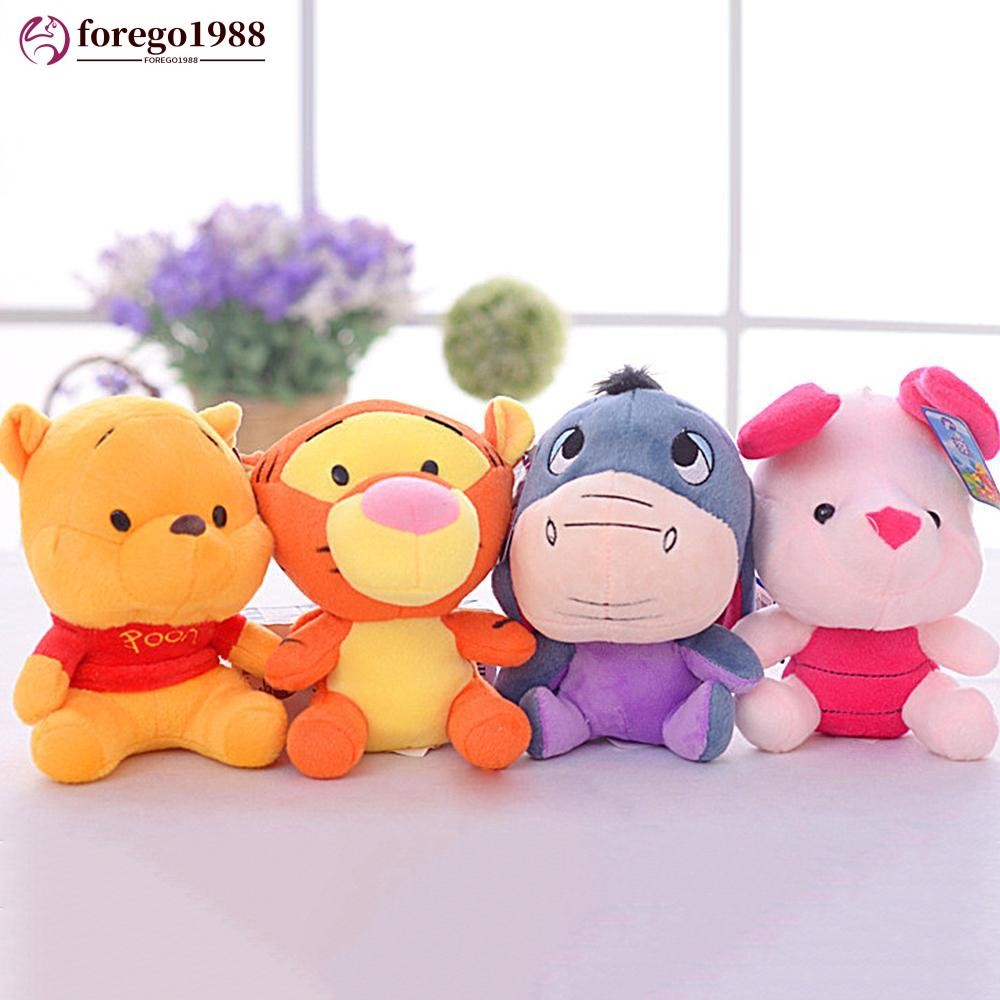 FOREGO1988 12cm Mini Plush Doll for Kids Toys Bag Pendant Toys Winnie ...