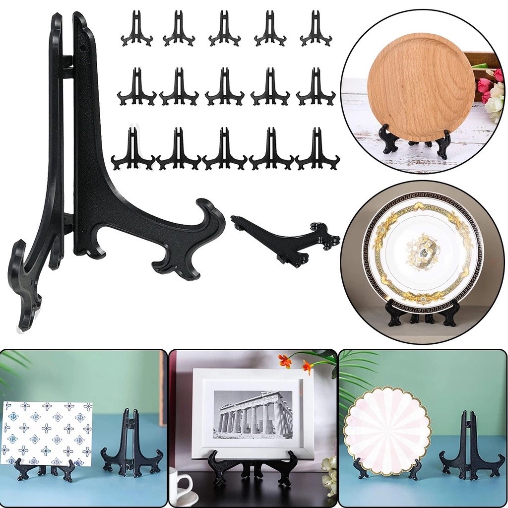 Portable Small Plate Display Easel Easel / Folding Card Frame Display ...