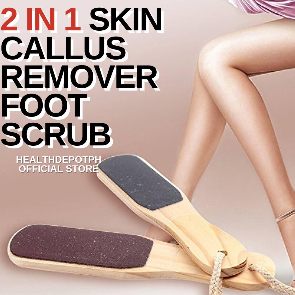 2in1 Callus Remover Foot Scrub Foot Rasp File Callus Exfoliate Double ...