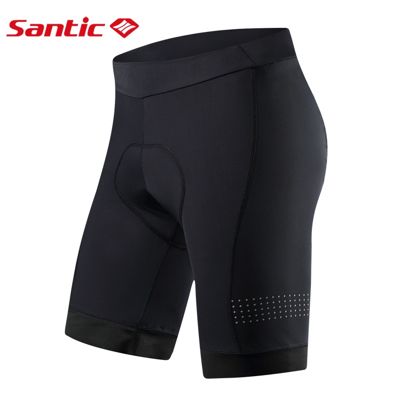 Santic Powerband Cycling Short Cycling Shorts Men's Summer Black Road Bike Shorts Sponge Cushion ...