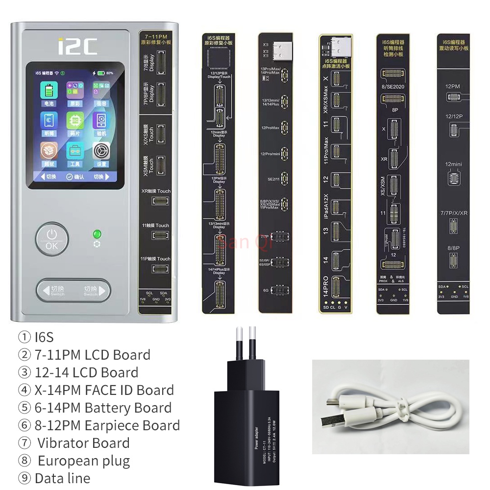 I2C i6S programmer For Phone 6 7 8 X 11 12 13 14pro Max photo-sensitive ...