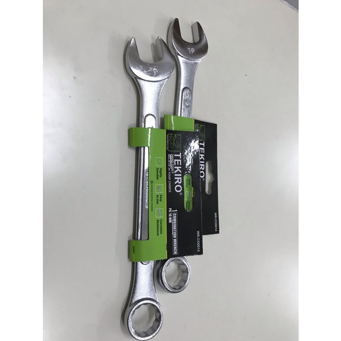 TEKIRO KUNCI RING PAS 19MM / COMBINATION KEY RING PAS 19MM | Shopee ...