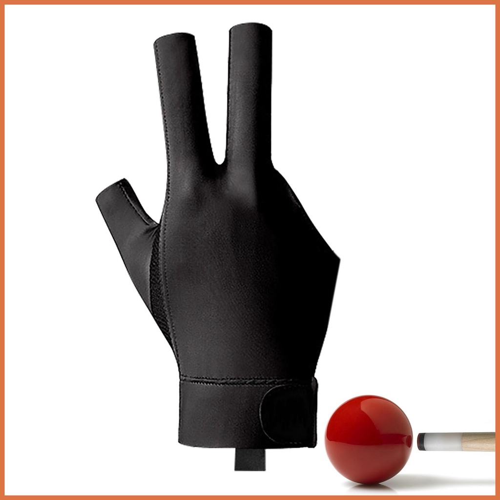 Pool Gloves Billiards Professional 3 Finger Pool Gloves Breathable Non ...