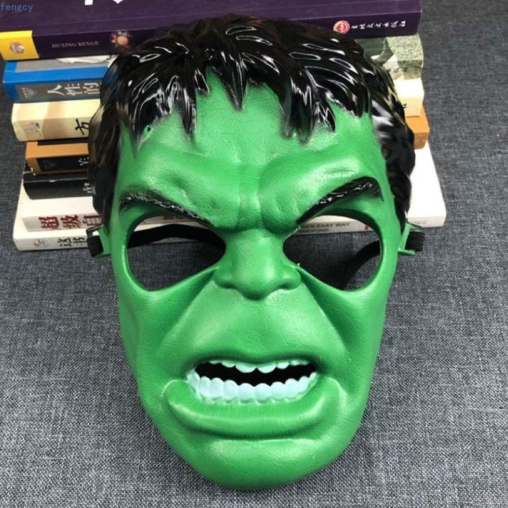 FENGCY Hulk Mask Facial Green Cosplay Masquerade Marvel Anime Halloween ...