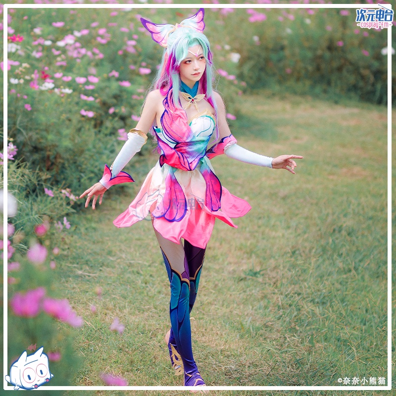 CosplayFM League of Legends cos Seraphine cosplay Game costume set ...