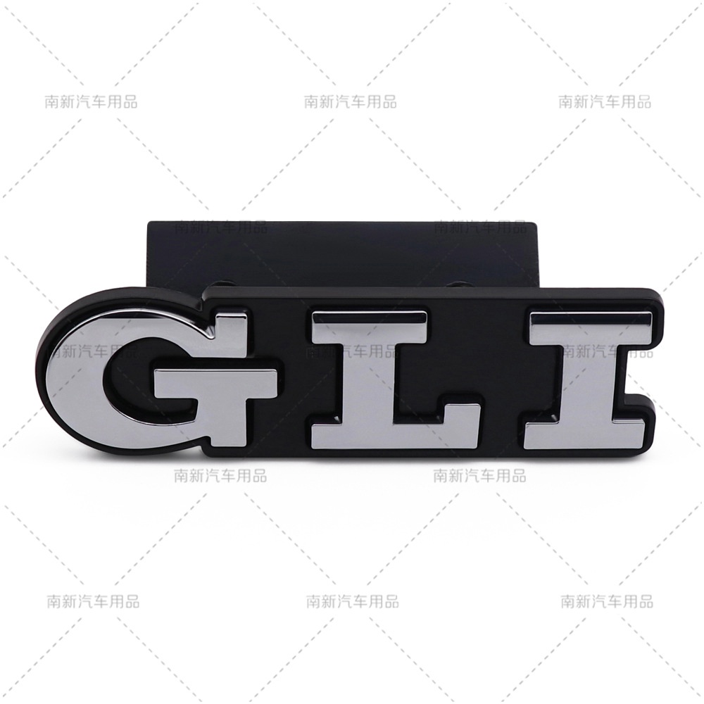 Volkswagen GLI Front Grille Emblem Retrofitting Metal Car Front Logo ...