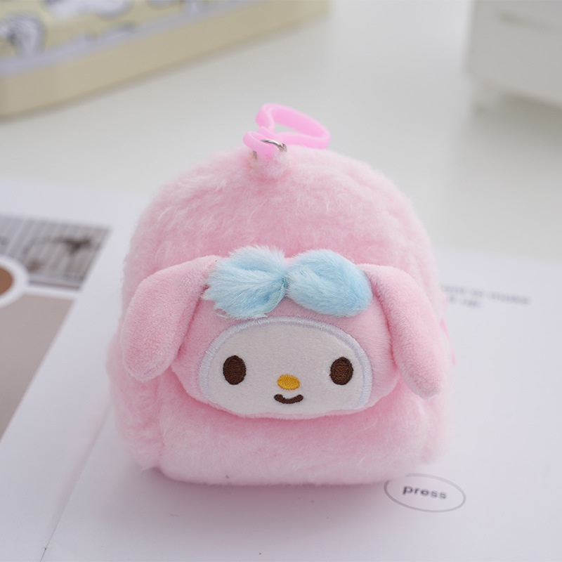 [Ready stock]My melody Bag Cartoon Plush Coin Purse Cute Bag Dolls for ...
