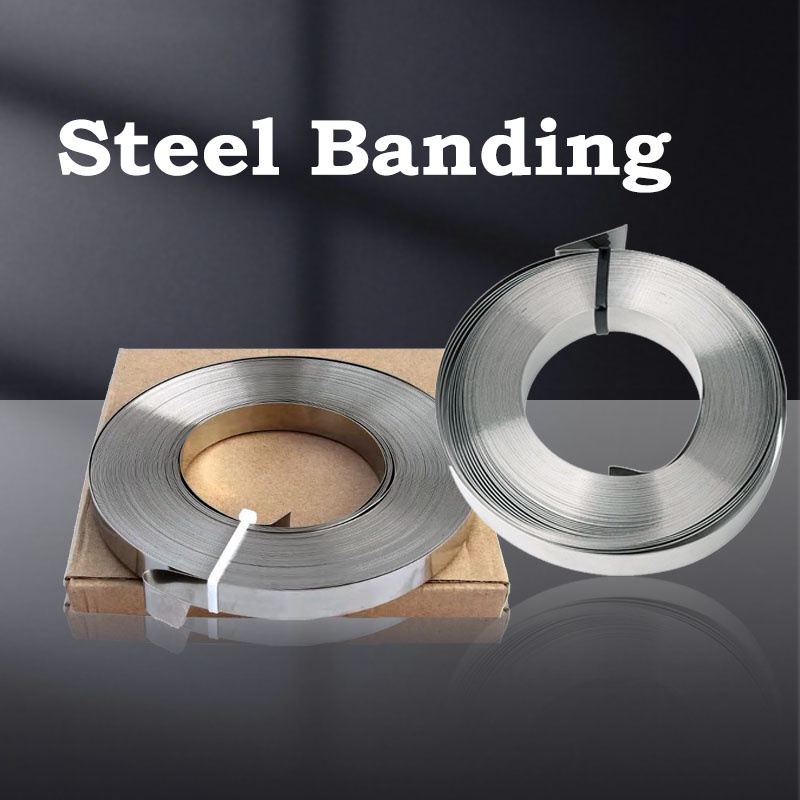 30m Steel Banding Straps Stainless Steel Strapping Band Strap Roll ...