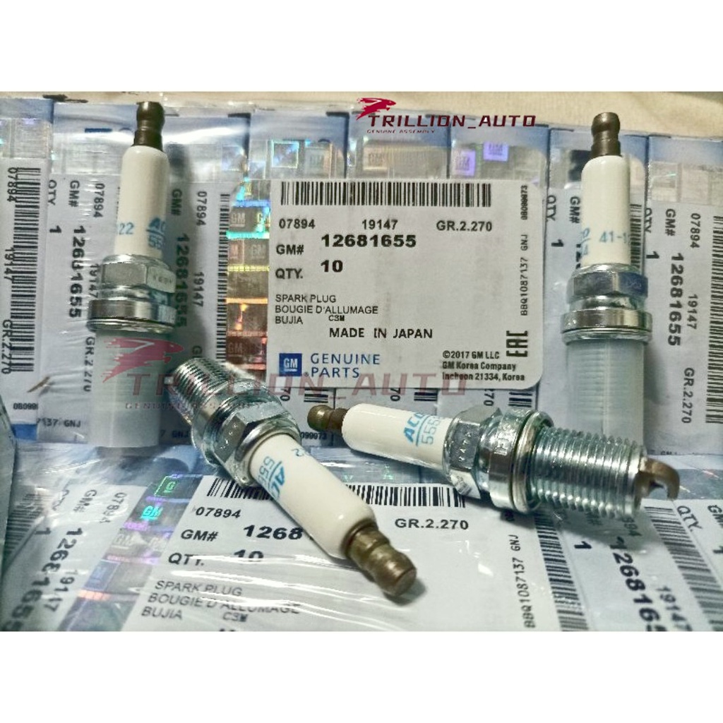 Chevrolet Sonic VOLT CRUZE Irridium Spark Plug 12681655 | Shopee ...