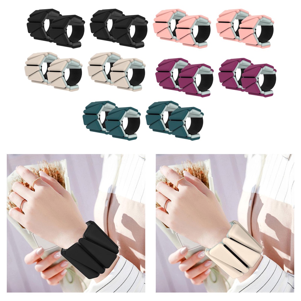 [Lzdyyh2hl] 2 Pieces Wrist Weights, Strength Training Ankle Weights for ...