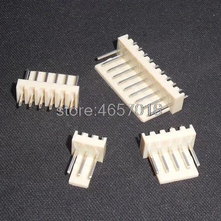 50Pcs KF2510 2/3/4/5/6/7/8/9/10 Pin 2.54mm Pitch Male Pin Header Connector Strip Pin Connectors ...