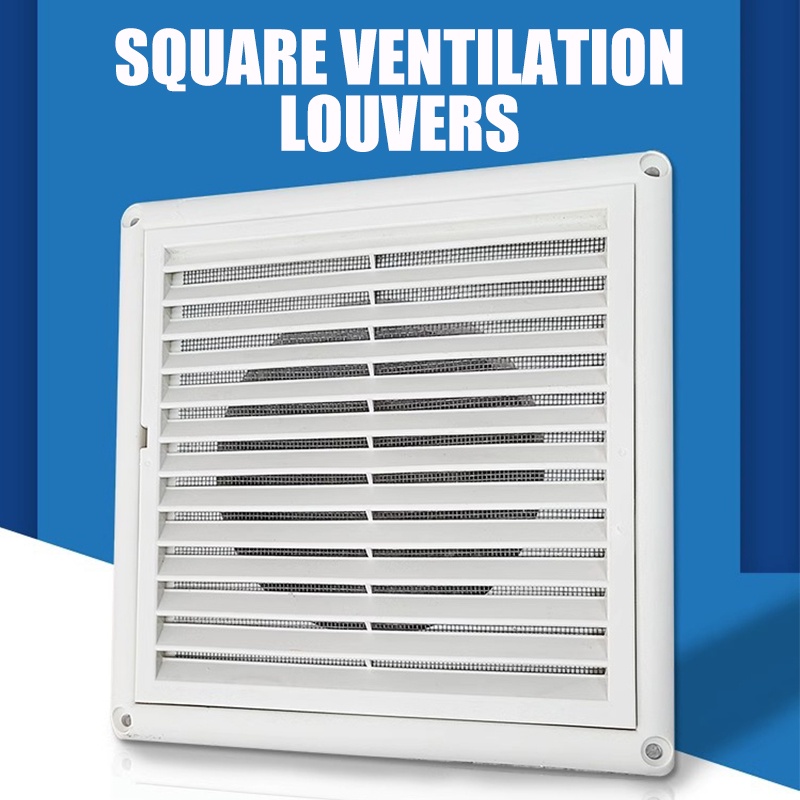 Air Vent Grille Plastic Louver Vent Grille Cover Plastic Duct ...