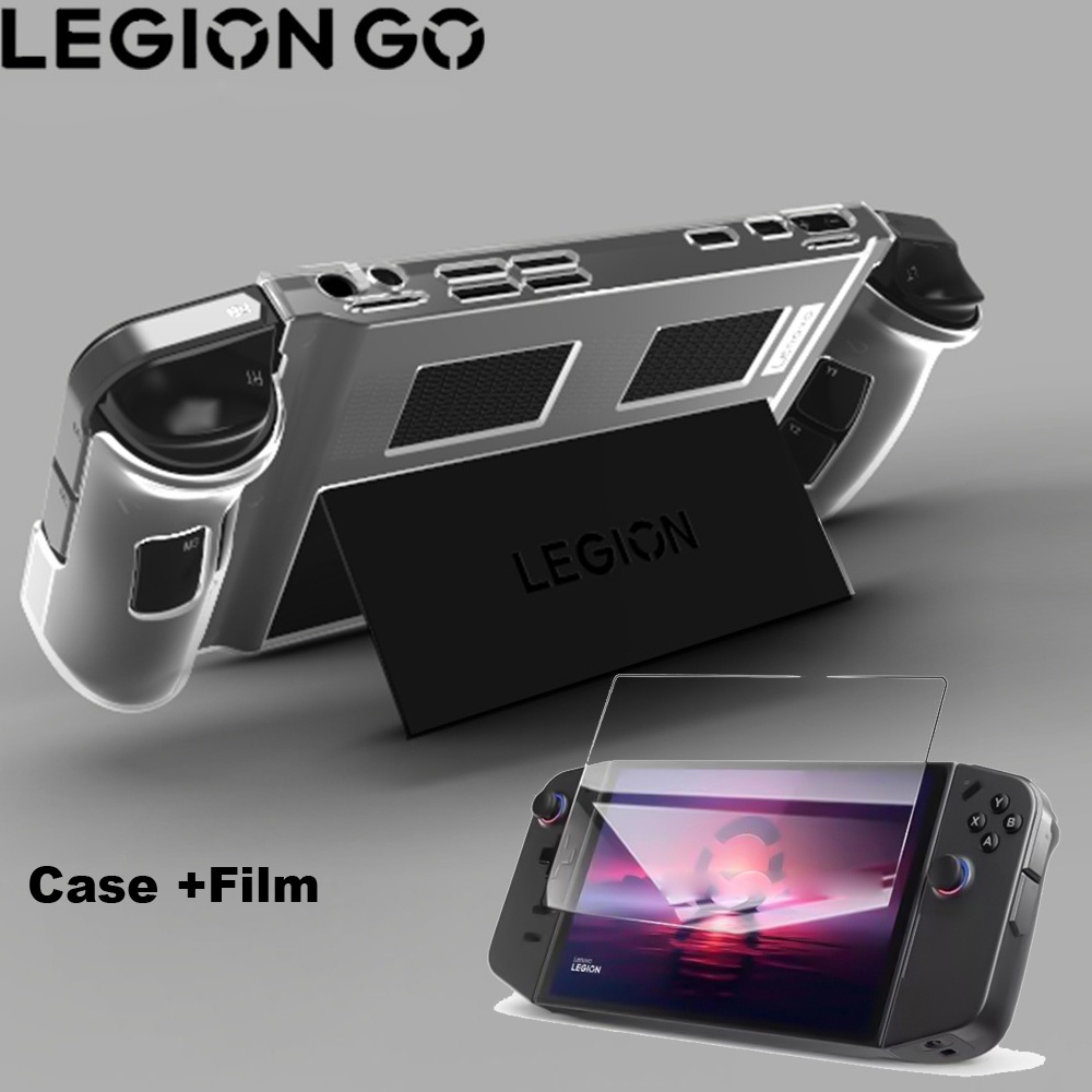 Compatible For LENOVO LEGION GO Case Clear Black Soft TPU Silicone Back ...