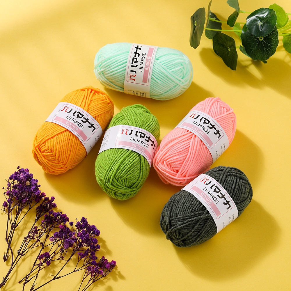 St.kunkka1 roll Crochet yarn big ply ply milk cotton yarn crochet yarn ...