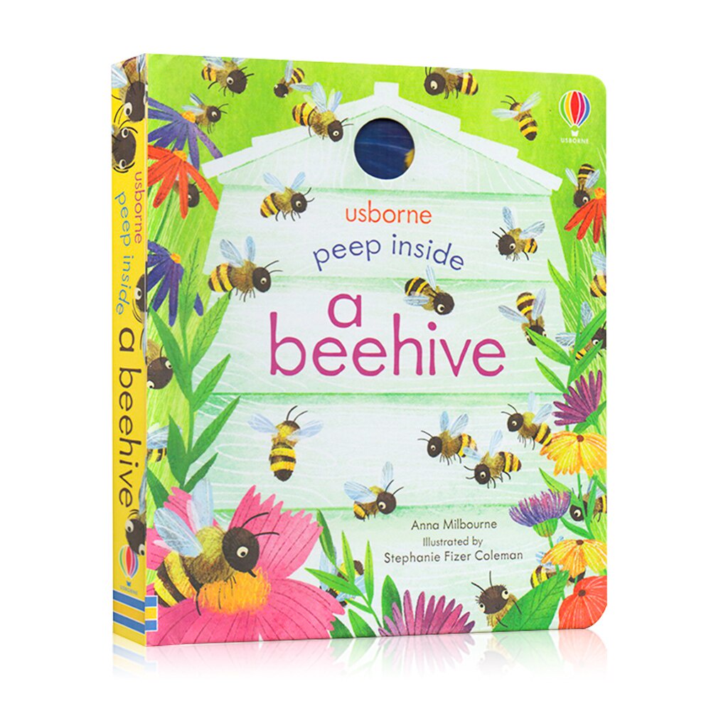 Usborne Peep Inside a Beehive Interactive Story Books Children Learning ...