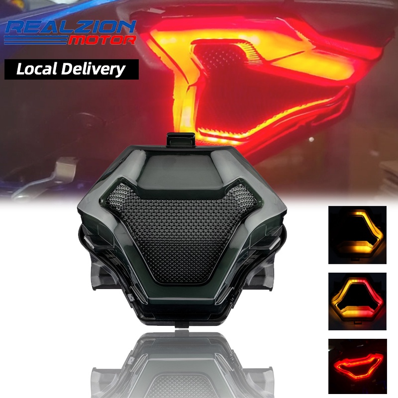 REALZIONMOTOR Tail Light For Sniper 150 R3 R25 LC150 Y15ZR With Flowing ...