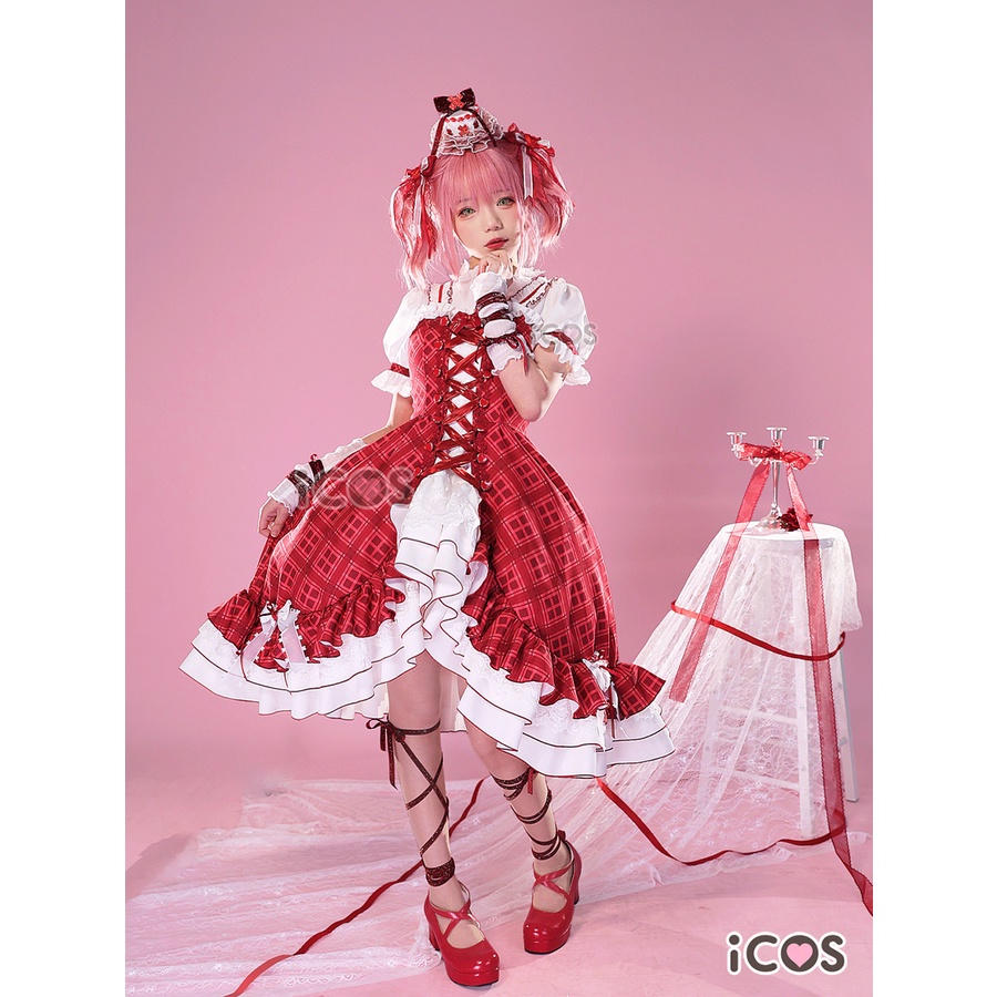 ICOS Shugo Chara cos Hinamori Amu Cosplay Full set of anime costumes ...